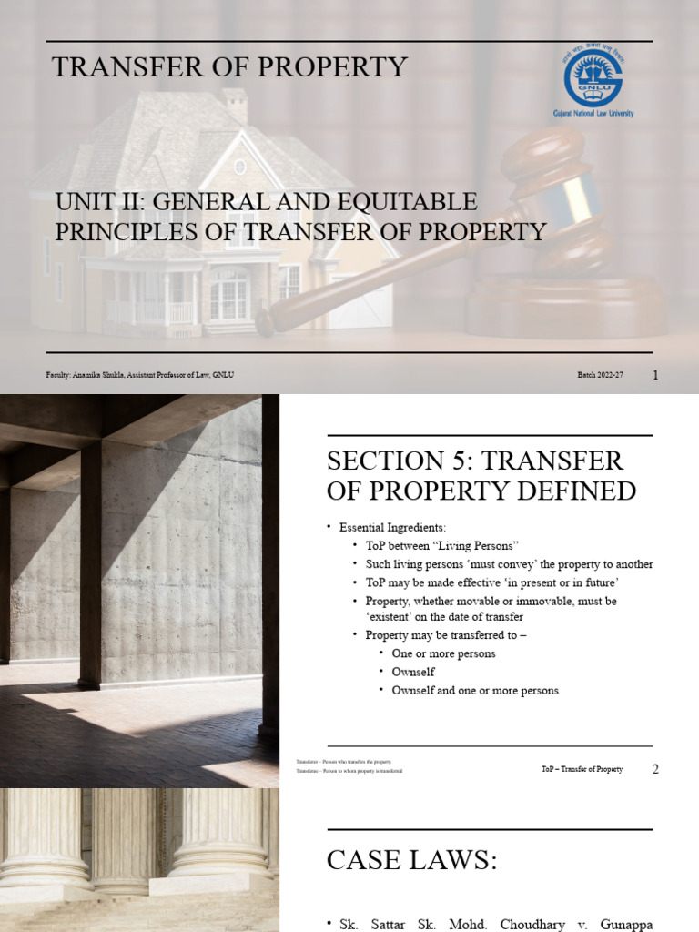 TOP Unit II | Download Free PDF | Common Law | Natural Resources Law