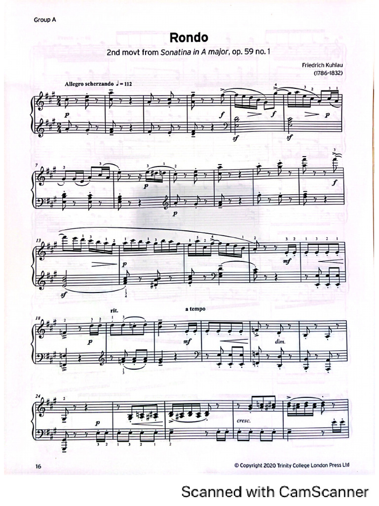 N’Ice Trinity Exam Grade 8 | PDF