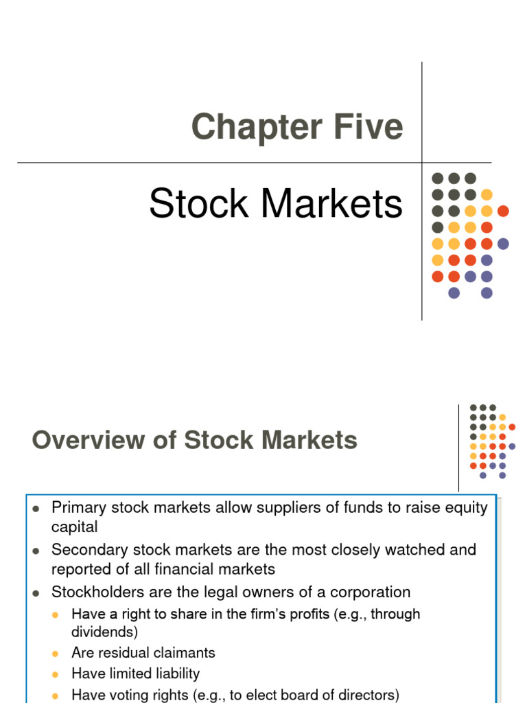 Overview of Stock Market Types | PDF | American Depositary Receipt | Stocks