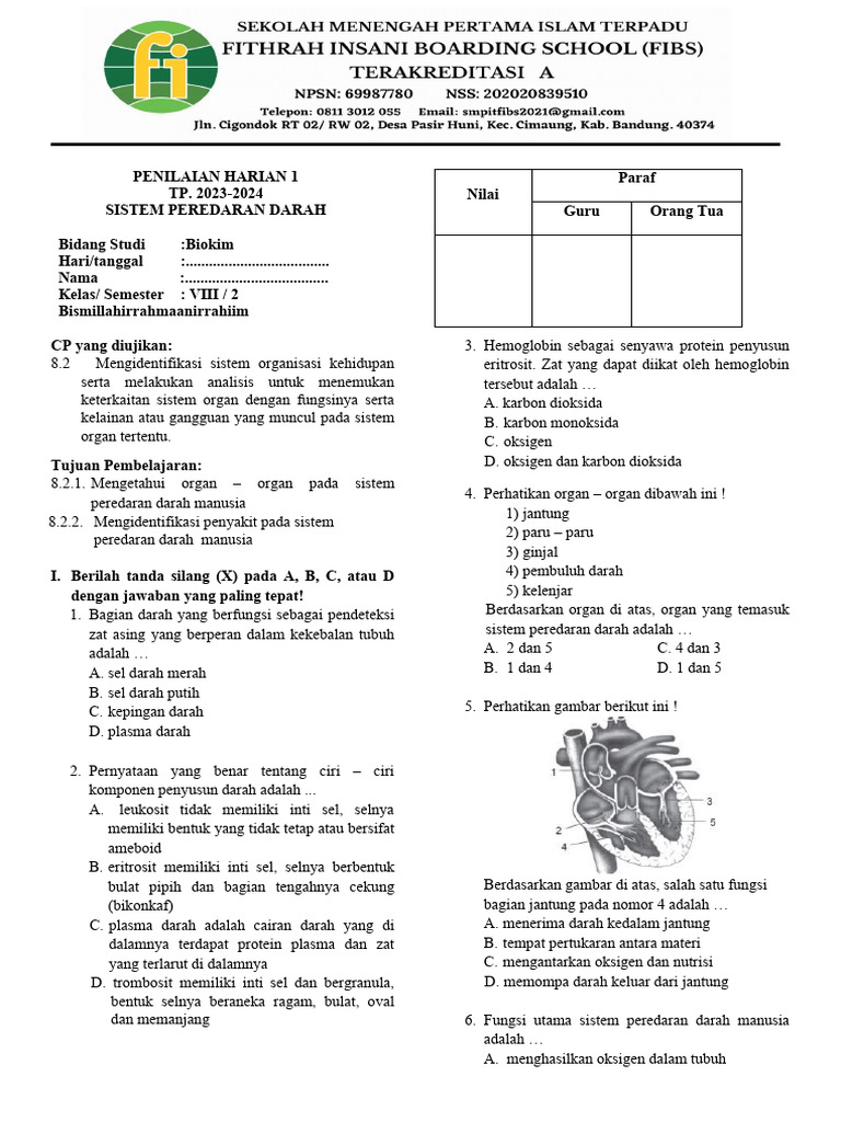 PH Peredaran Darah - 8 | PDF | Sains & Matematika