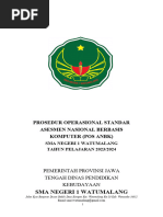 Program Kerja ANBK 2025 | PDF