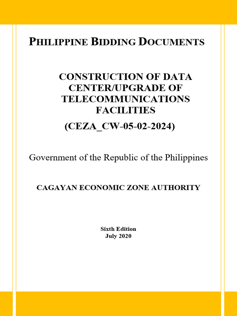 Philippine-Bidding-Document-Final | PDF | Procurement | Specification ...