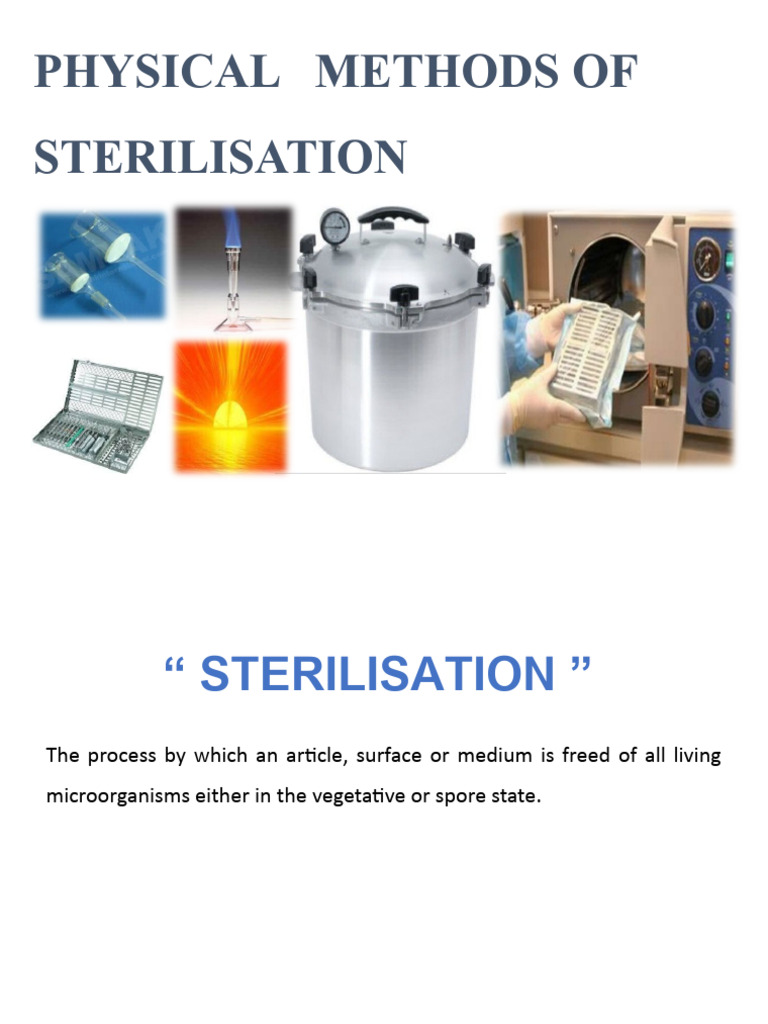Methods of Ster | PDF | Sterilization (Microbiology) | Disinfectant
