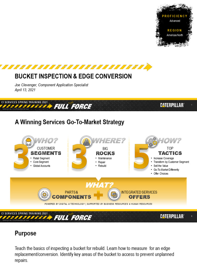 Bucket Inspection and Edge Conversion | PDF | Business