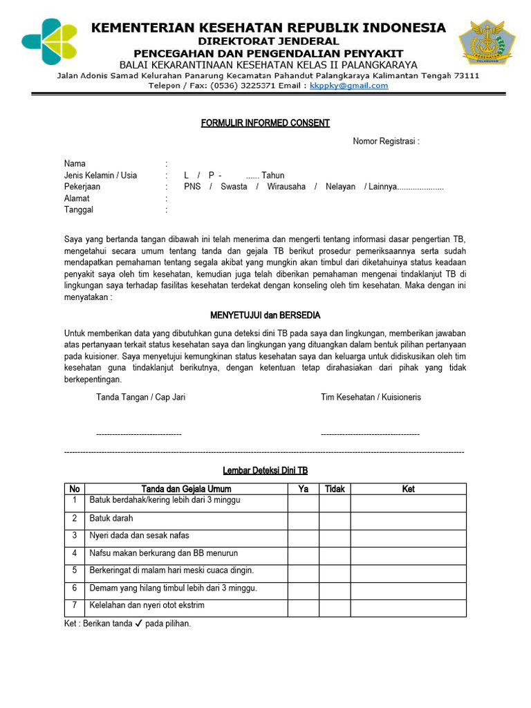 FORMULIR INFORMED CONSENT TB (2)(1) | PDF