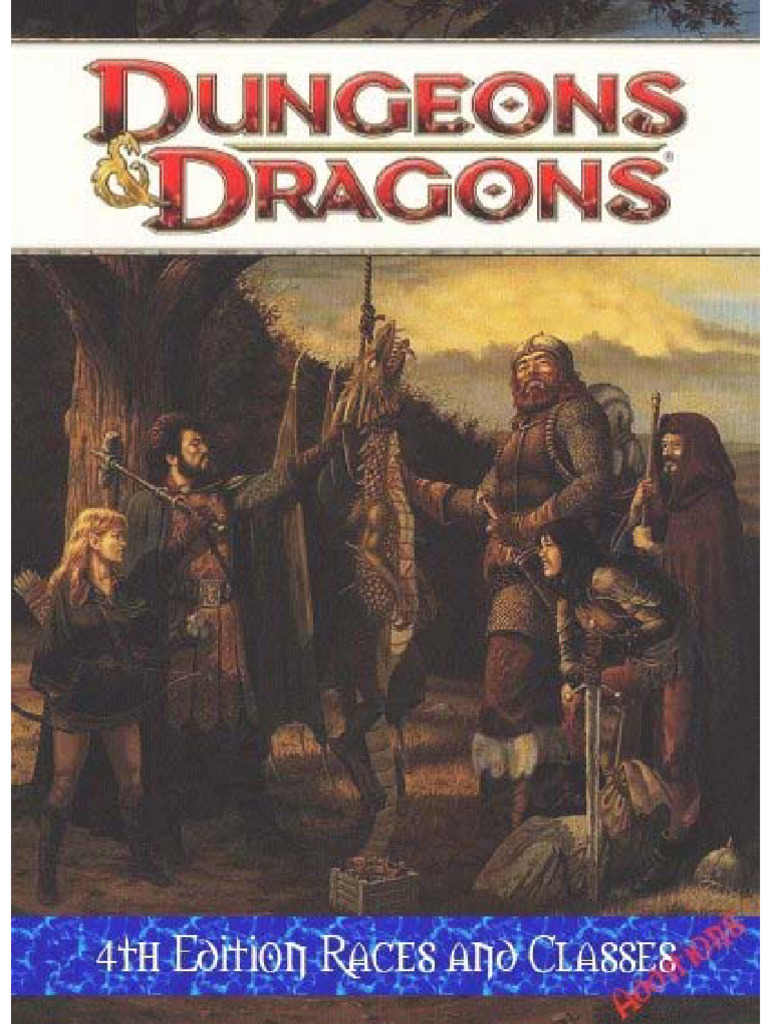 4E Dungeons & Dragons Classes and Races | PDF | Dungeons & Dragons