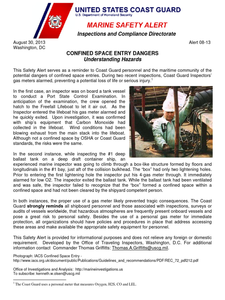 Alerts 080913 | PDF | Safety