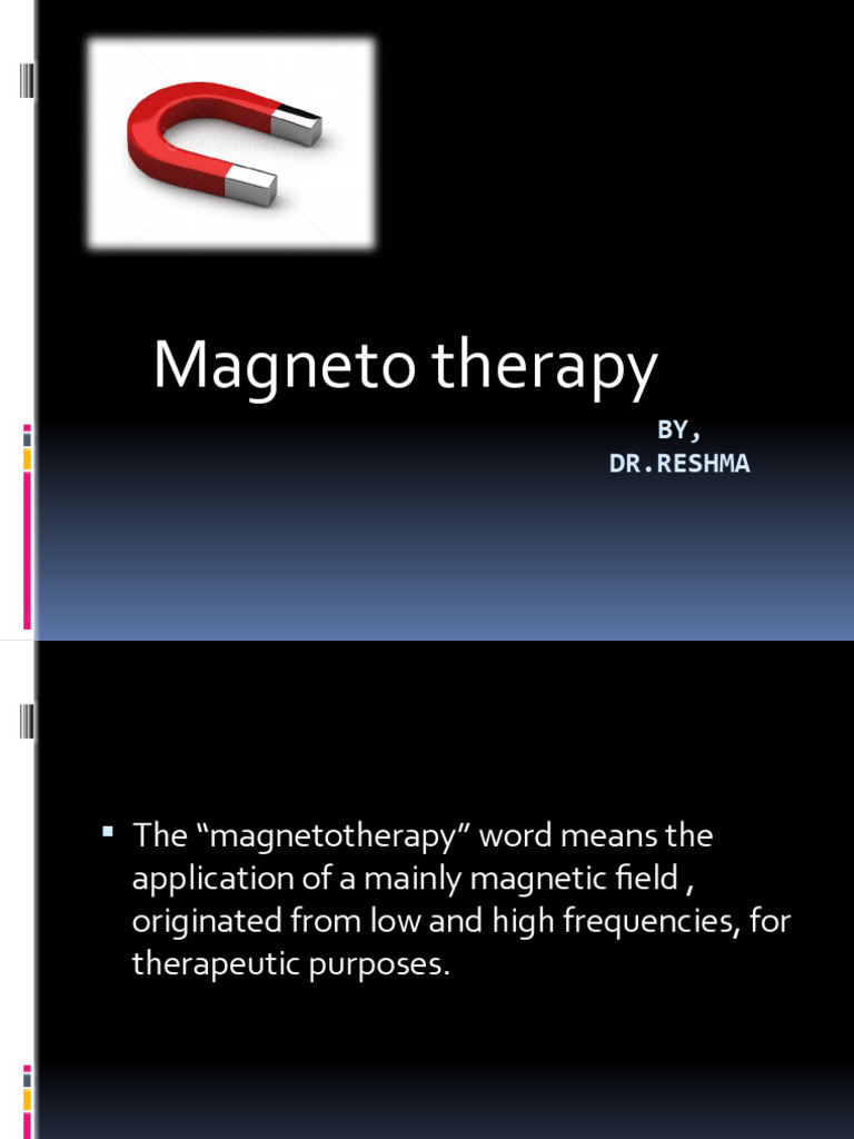 Magnetotherapy | PDF | Healing | Anti Inflammatory
