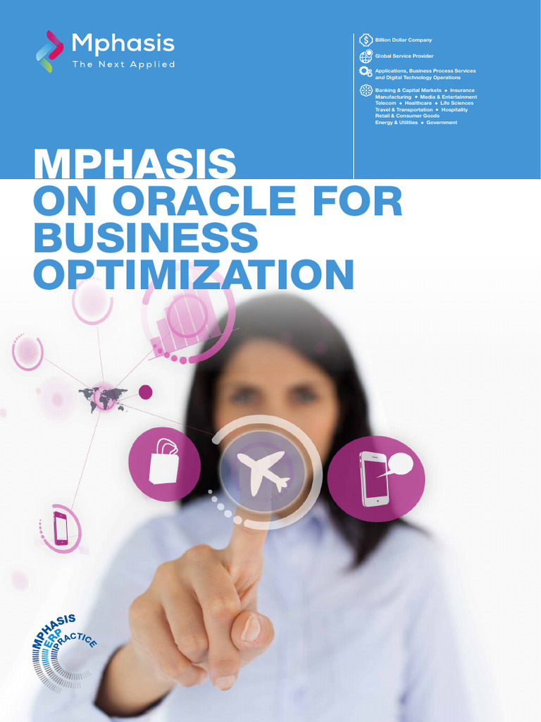 Mphasis - Oracle Overview - Brochure | PDF | Oracle Corporation ...