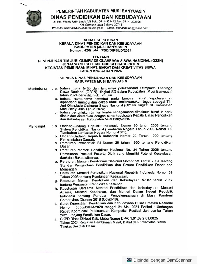 SK Juri O2sn 2024 | PDF