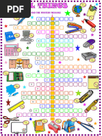 Beach Crossword Puzzle Answers | PDF | Word Puzzles