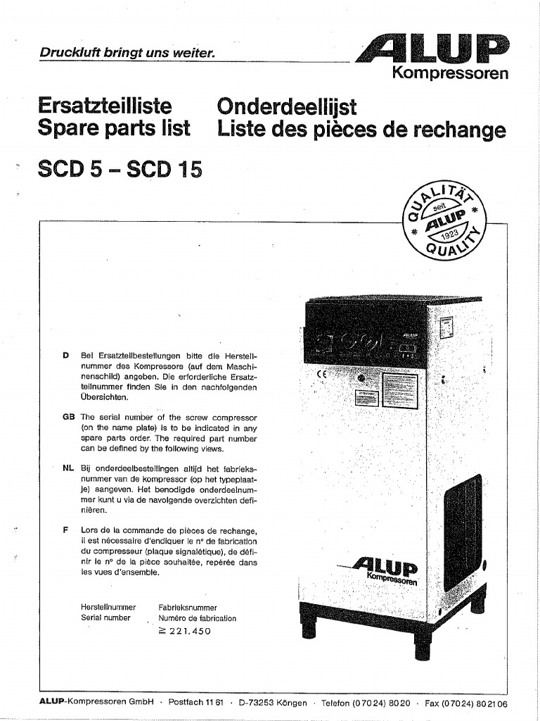 SCD 5-15 Ab SN 221.450 | PDF