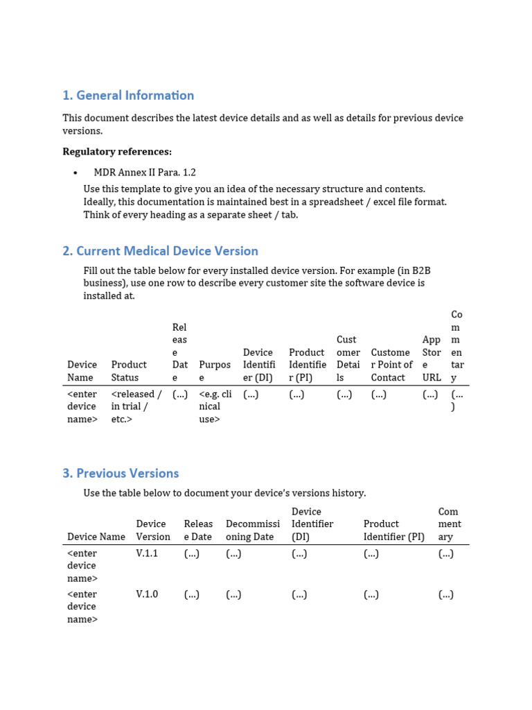 List of Medical Devices | PDF