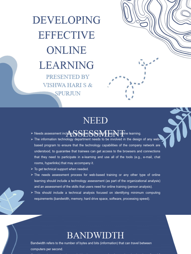 Effective Strategies for Online Learning | PDF | Educational Technology ...