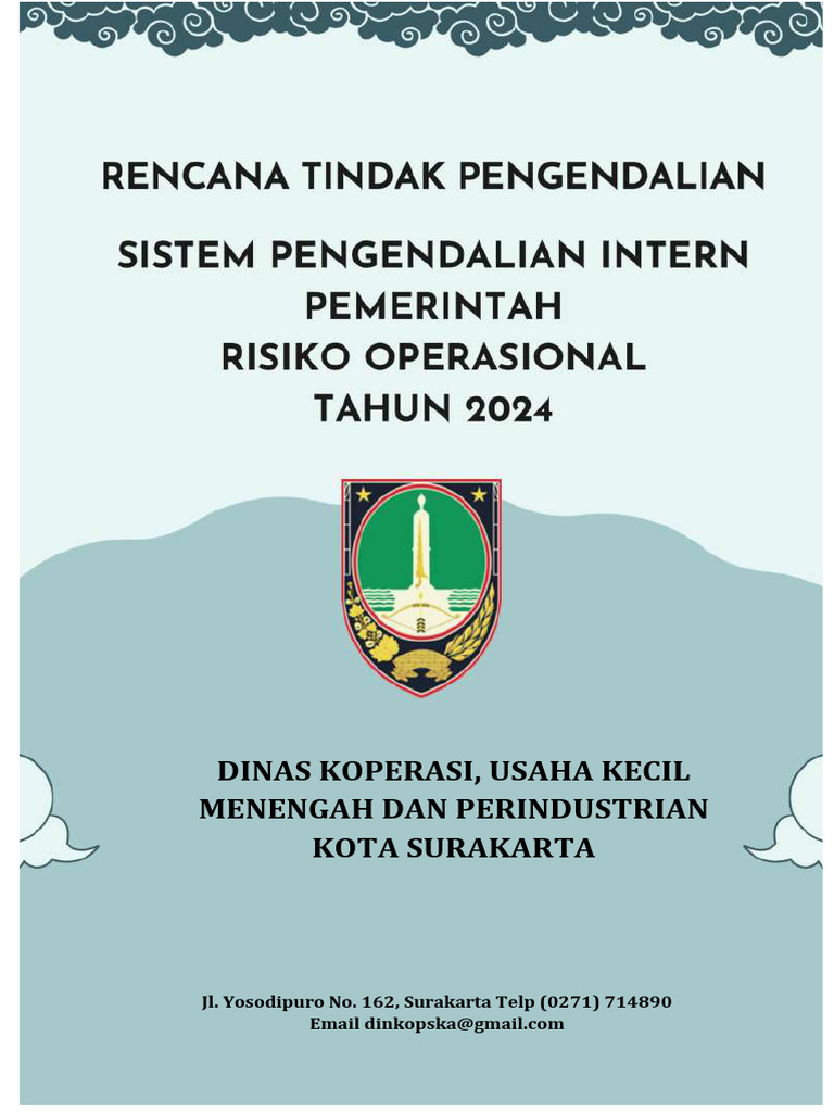 RTP 2024 Operasional Dinkopukmperin - Scan | PDF | Bisnis