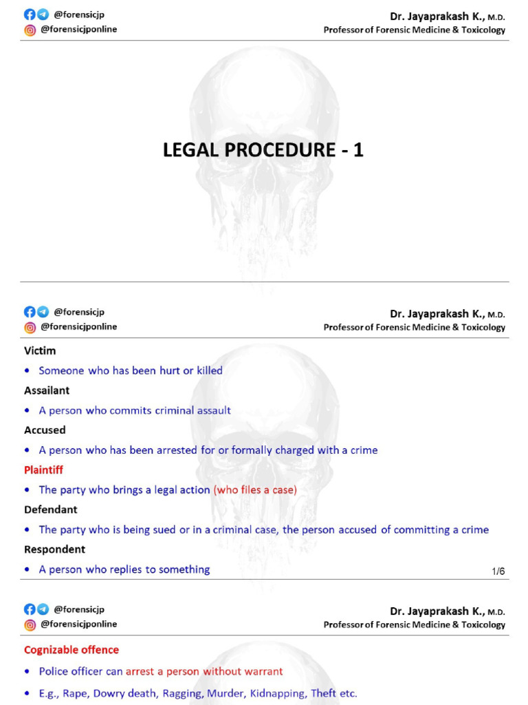 Legal Procedure | PDF