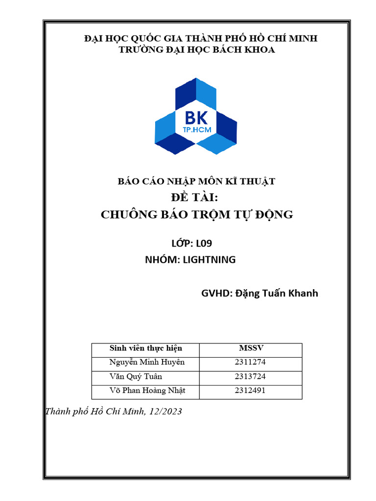 BÁO CÁO TỔNG KẾT FINAL | PDF