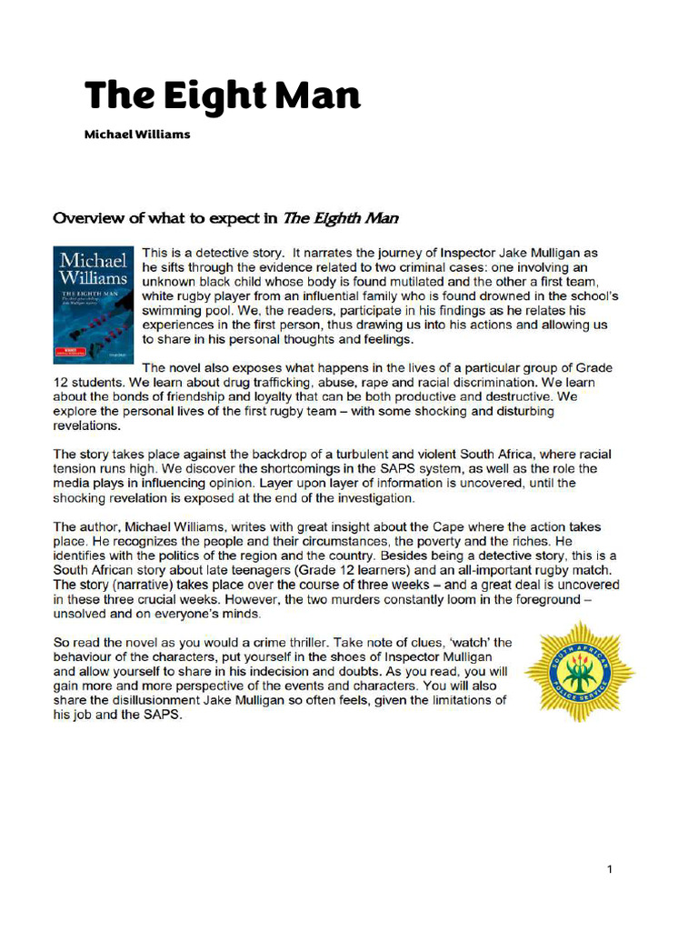 The Eight Man Booklet | PDF | Crimes | Crime & Violence