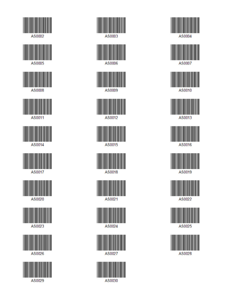 barcodes | PDF