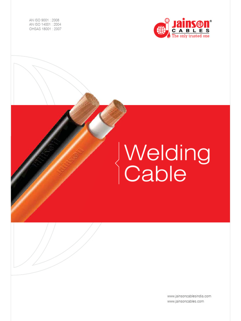 Welding Cable | PDF | Insulator (Electricity) | Electricity Welding Cable | PDF | Insulator (Electricity) | Electricity
