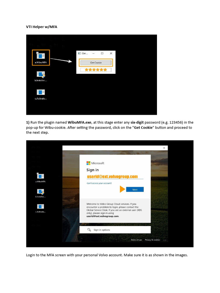 VTI Helper Installation Guide with MFA | PDF | Installation (Computer ...