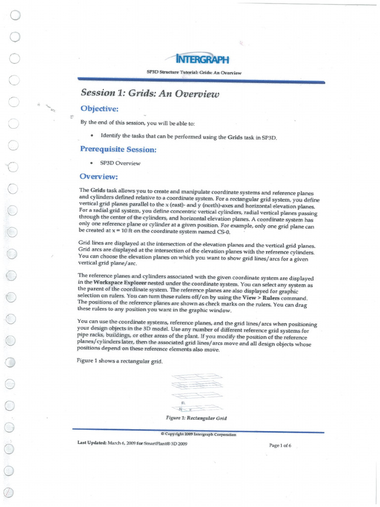 SP3D Structure Tutorial | PDF