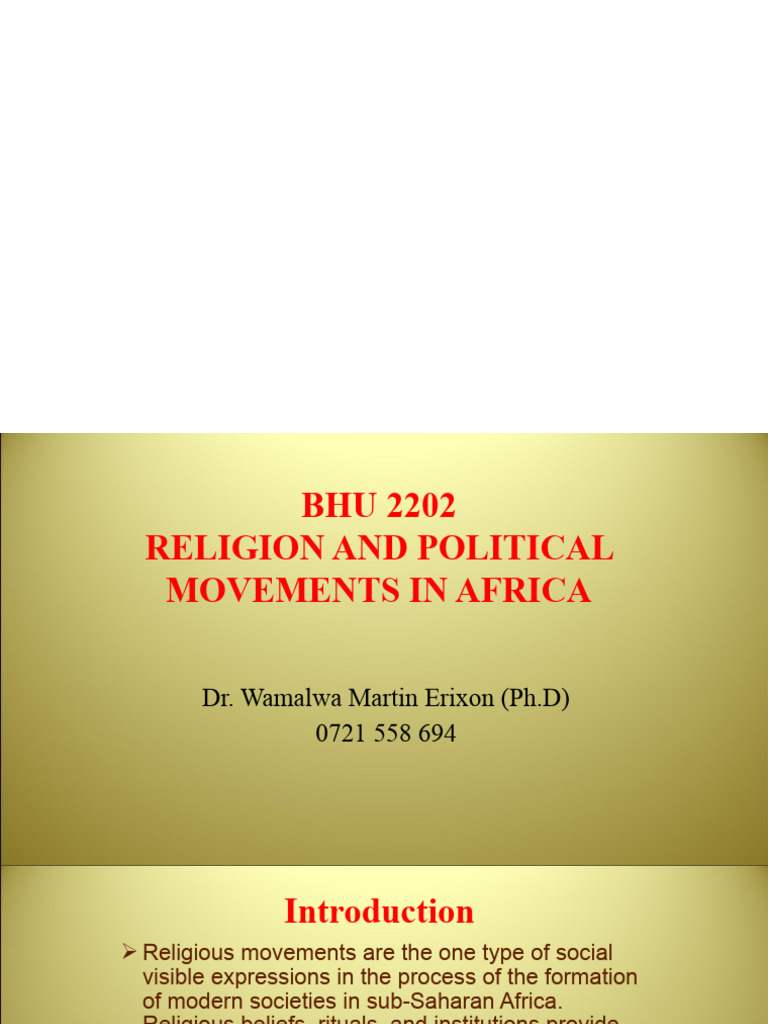 Bhu2202 Handout | Download Free PDF | Christian Denomination | Max Weber