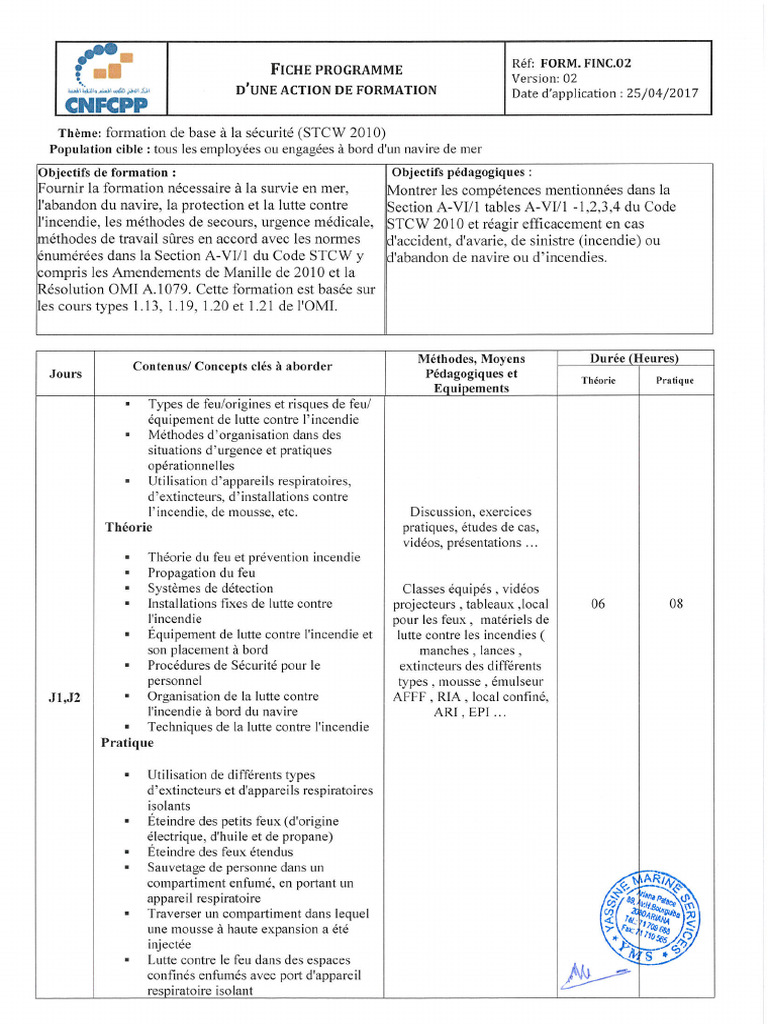 BST CNFCPP Program | PDF