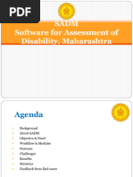 SADAREM Certificate Application Process | PDF | Disability | Receipt