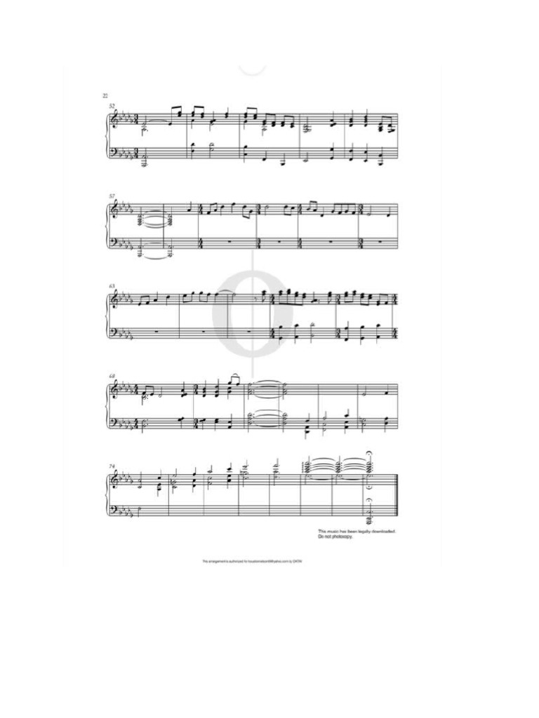 Shackleton's Cross Sheet Music | PDF