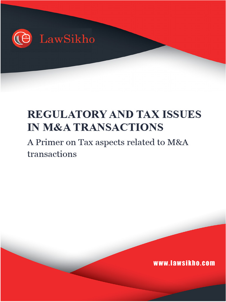 A Primer On Tax Aspects Related To Ma Transactions 1637068495 | PDF ...