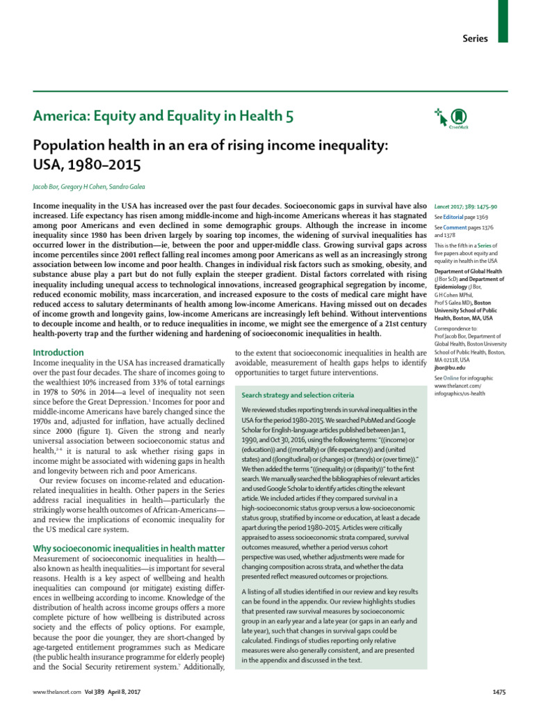 America Inequality | PDF | Economic Inequality | Discrimination & Race Relations