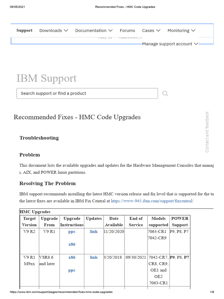 Recommended Fixes - HMC Code Upgrades | PDF | Graphical User Interfaces ...