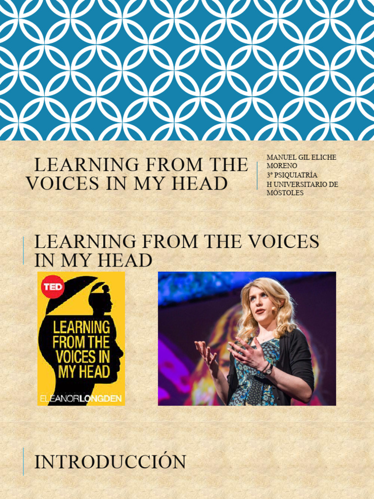 Learning From The Voices in My Head | PDF | Mental Health