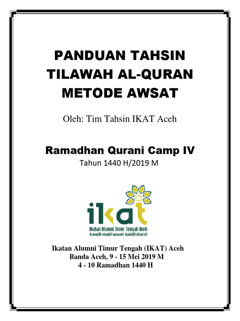 Modul Tahsin Pdf
