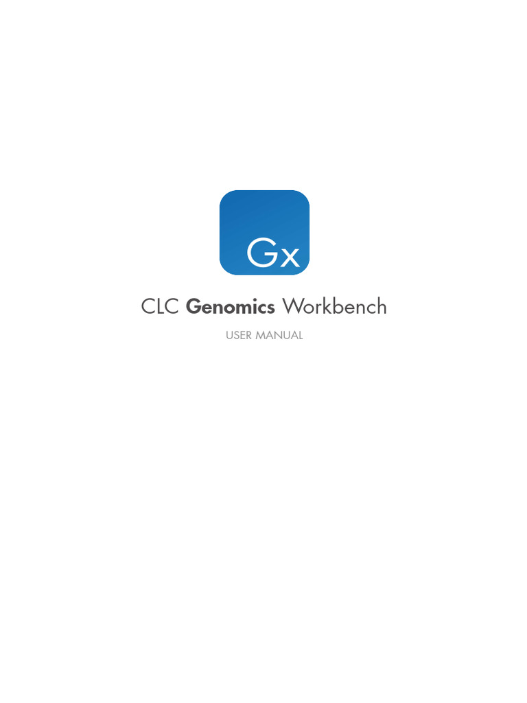 CLC Genomics Workbench User Manual | PDF | Installation (Computer Programs) | Directory (Computing)