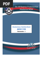 2025 - AFK1506 - Ass1 - Hulpbrief 1 | PDF
