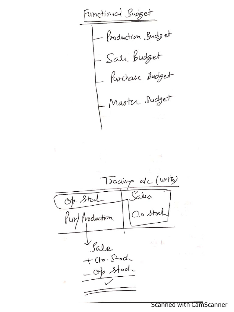 Functional Budget Ws Sol | PDF