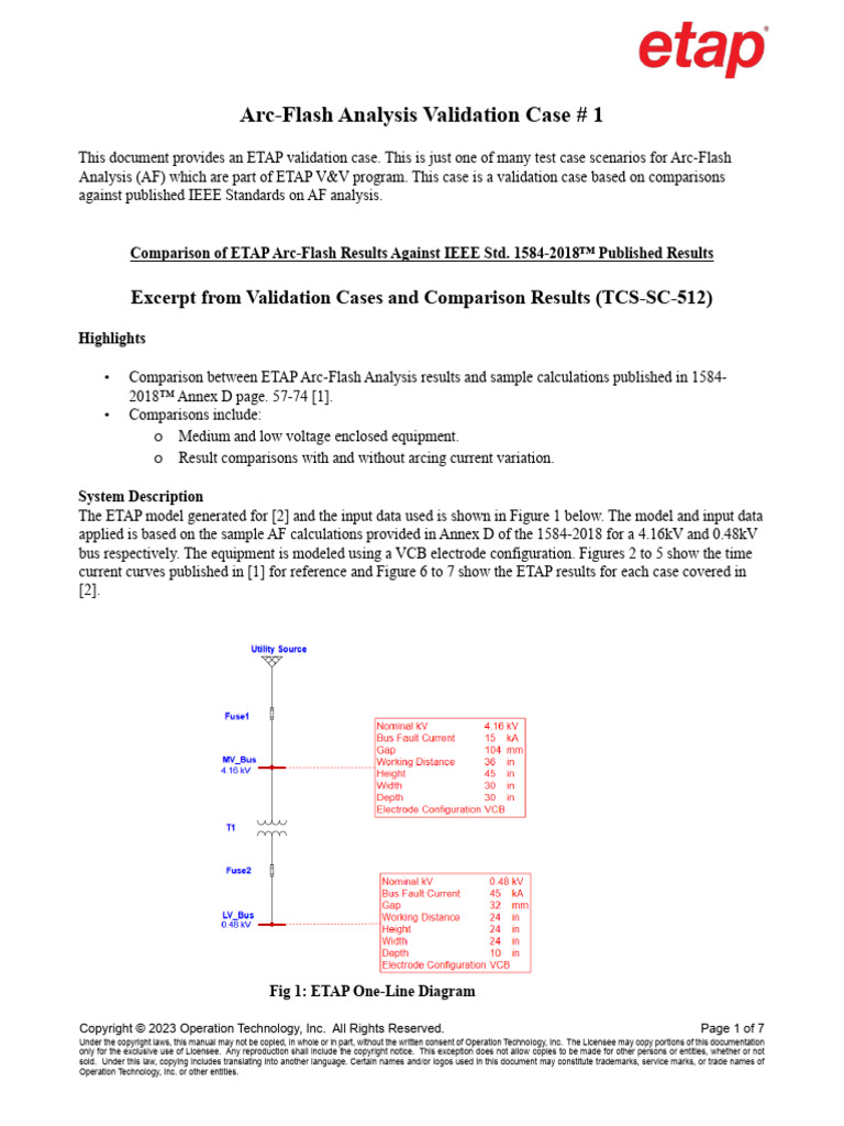 Etap Comparisonresults Af1 | PDF | Copyright | Trademark