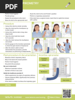 Incentive Spirometer | PDF