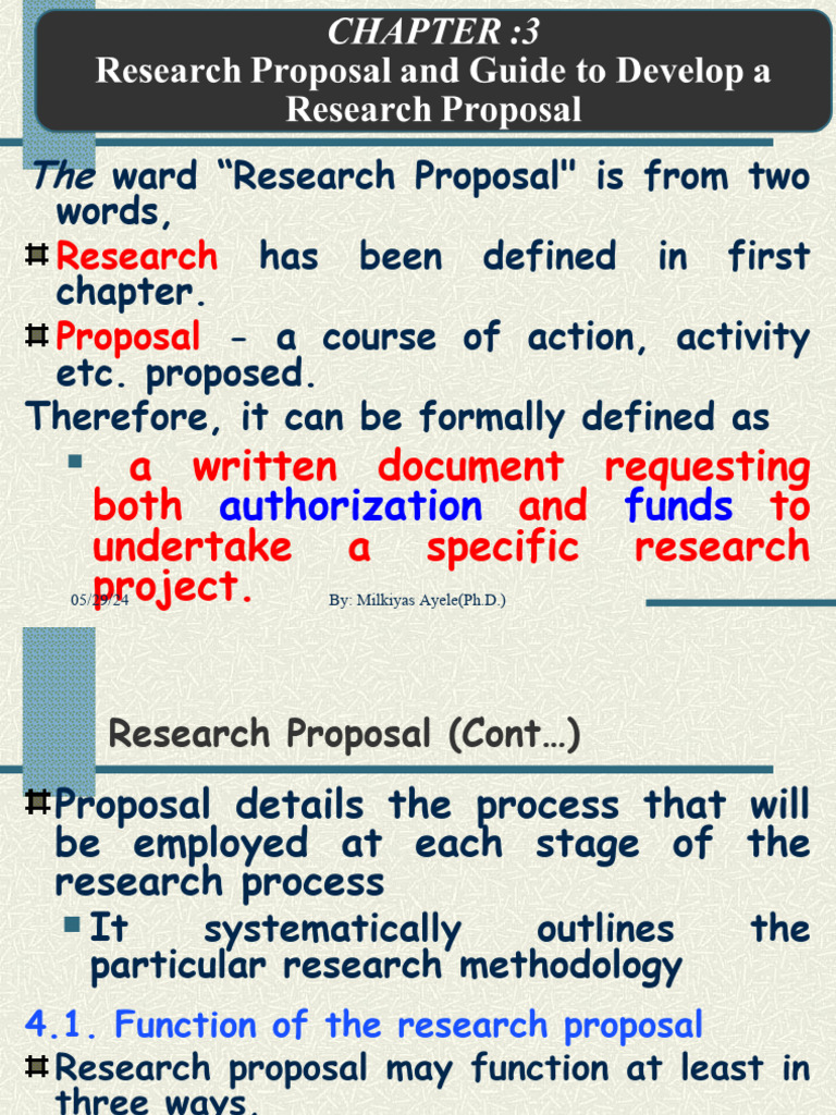 Chapter 4 Research Proposal | PDF | Sampling (Statistics) | Citation