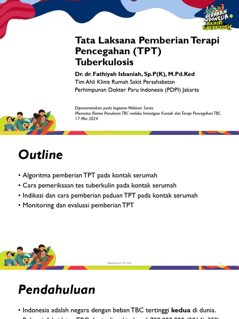 Panduan TPT untuk Kontak TBC | PDF