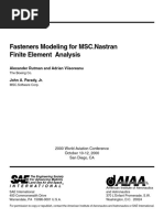 Huth Equation and Fastener Modelling in Nastran | PDF | Stiffness ...