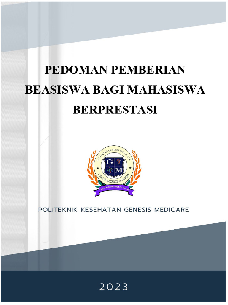 Pedoman Pemberian Beasiswa | PDF