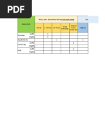 Hemophilia Joint Health Score HJHS | PDF | Anatomical Terms Of Motion ...