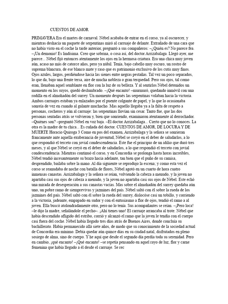 Cuentos De Amor Pdf