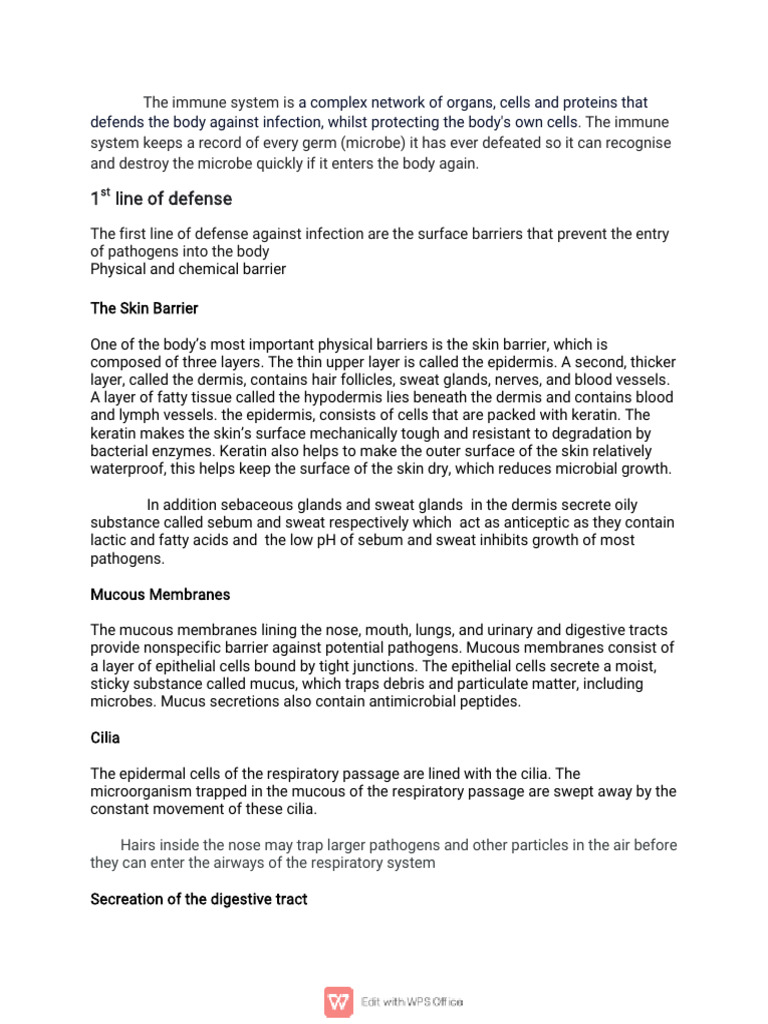 Immunology Notes | PDF | Immune System | T Cell