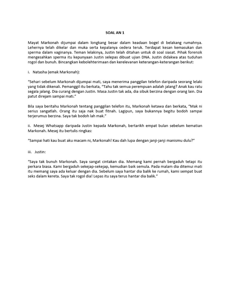 Soalan Tutorial Uk 4073 Sem 1 2023-2024 (Set 1) | PDF