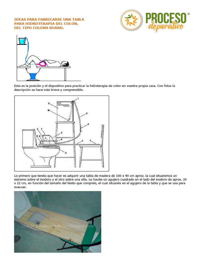 Cómo Hacer un Colema Board Casero | PDF | Baño