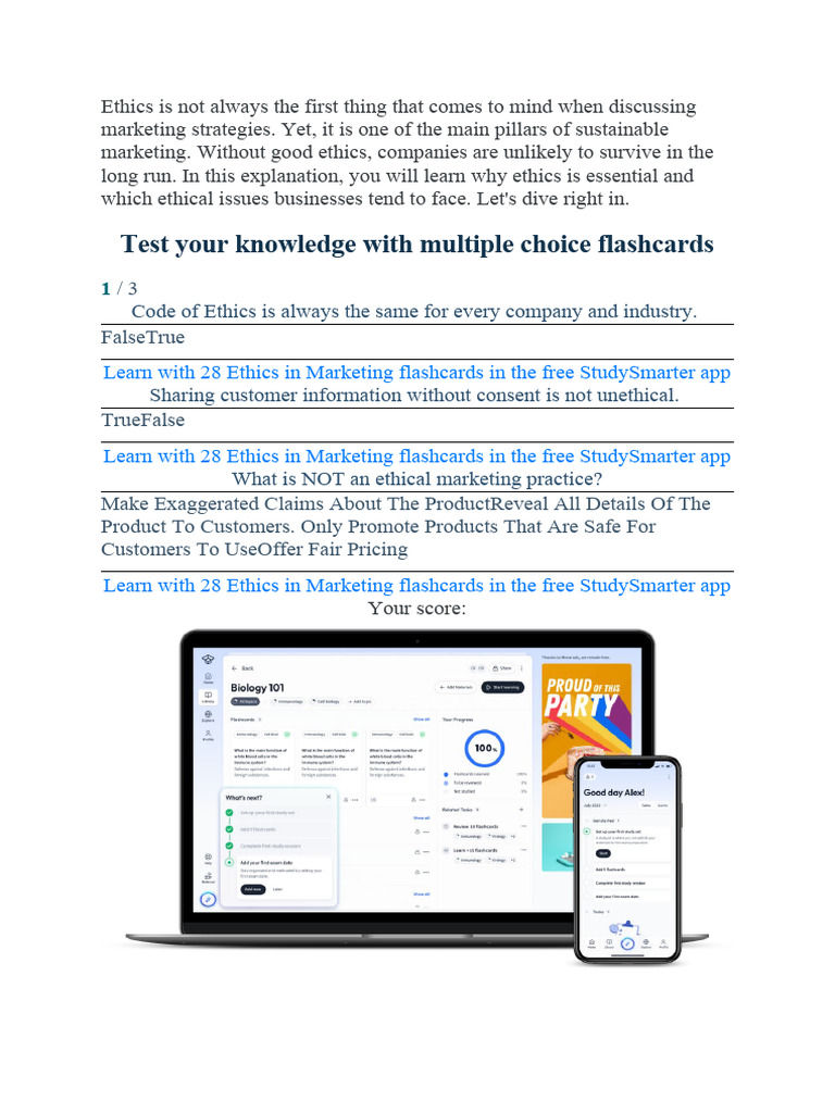 Ethical Marketing | PDF | Marketing | Brand